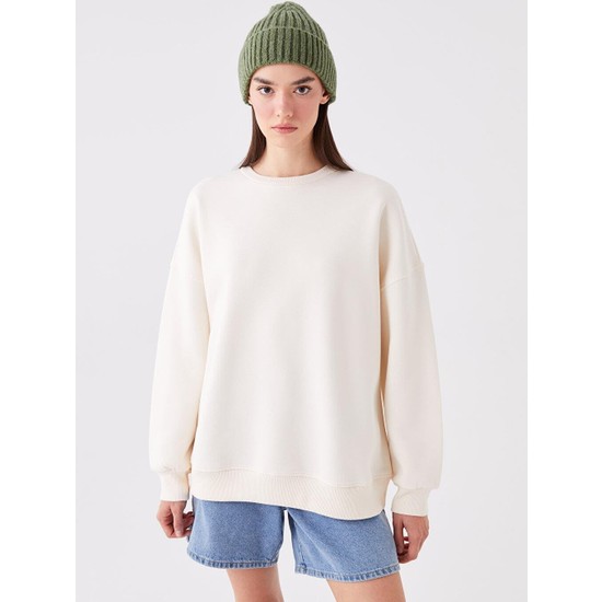 LC Waikiki Lcw Vision Bisiklet Yaka Oversize Kadın Fiyatı