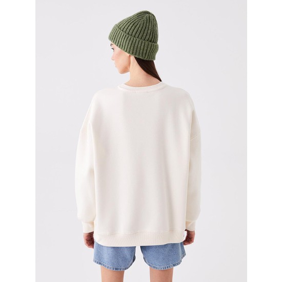 LC Waikiki Lcw Vision Bisiklet Yaka Oversize Kadın Fiyatı