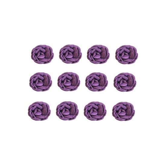 Zero Land - 12 Adet Kına El Gülü Mor 8 cm 340108 Fiyatı