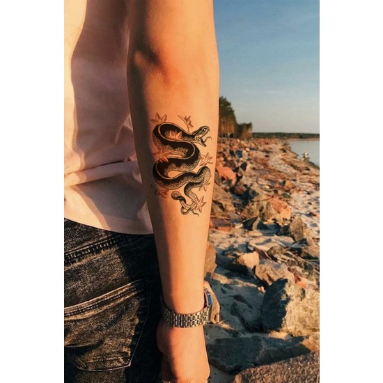 BP Tattoo 3 Parça Yılan Dövmesi Unisex Dövme Tattoo Fiyatı