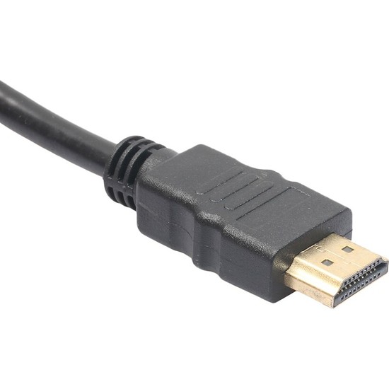 1.8m Video Adaptör Kablosu Kablosu 6ft HDMI Altın Erkek VGA Fiyatı