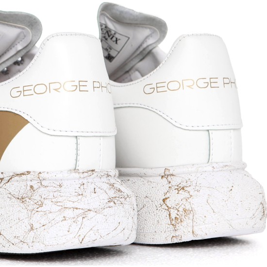 George Phoenix Old London Beyaz Gold Desen Detaylı Taban Fiyatı