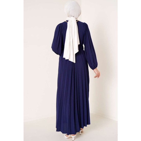 Soultana Store Pliseli Kemerli Ayrobin Elbise Fiyatı