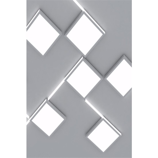 Woodhub Kare LED Tavan Wc Kiler Ofis Lambası 24 W Kare Fiyatı