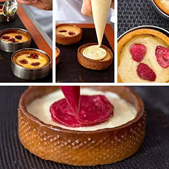 Archive 6 Paket Delikli Tart Yüzük Seti, Paslanmaz Çelik Fiyatı