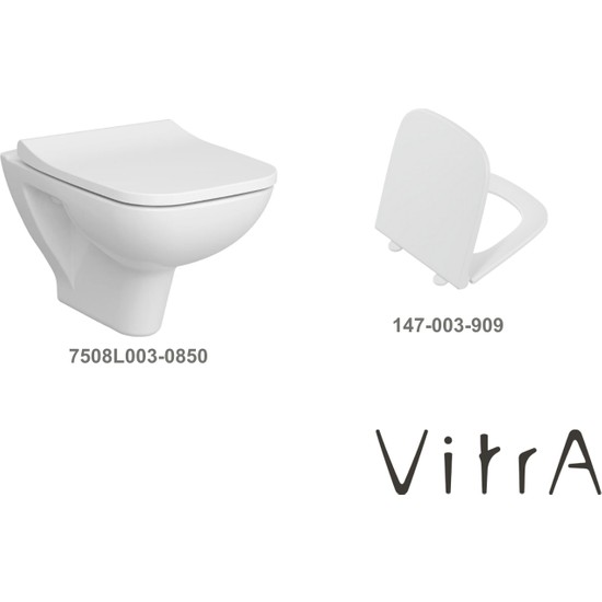 Vitra 20 Smooth Flush Asma Klozet 7508L003-0850, Vitra S20 Fiyatı