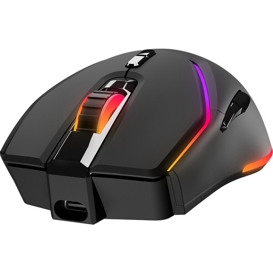 Rampage Vortex M1 Siyah Rgb Ledli Makrolu Mouse USB Wireless Fiyatı