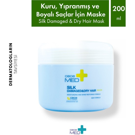 Cecemed Silk Damaged And Dry Hair Mask Kuru ve Hasarlı Fiyatı