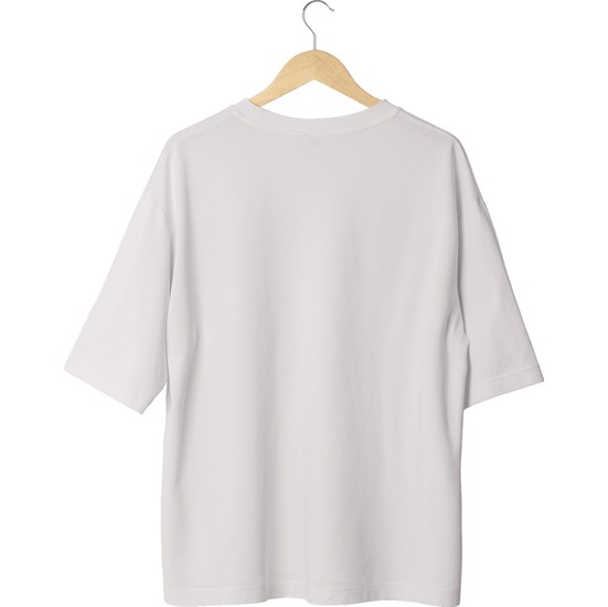 Wicold Never Look Back Baskılı Oversize T-Shirt Fiyatı