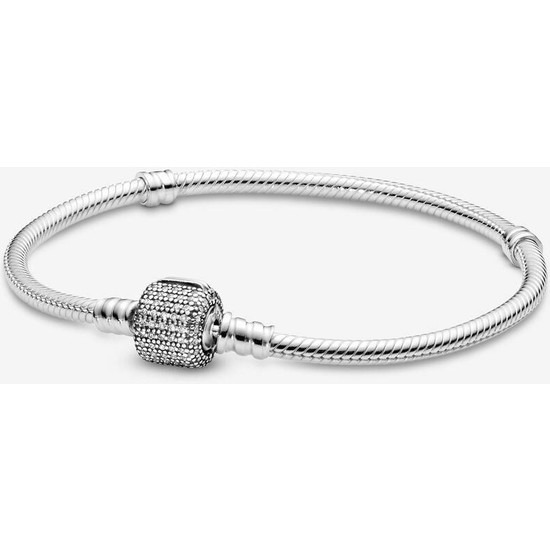 Pandora Gümüş Pavé Klipsli Bileklik 590723CZ 20CM Fiyatı