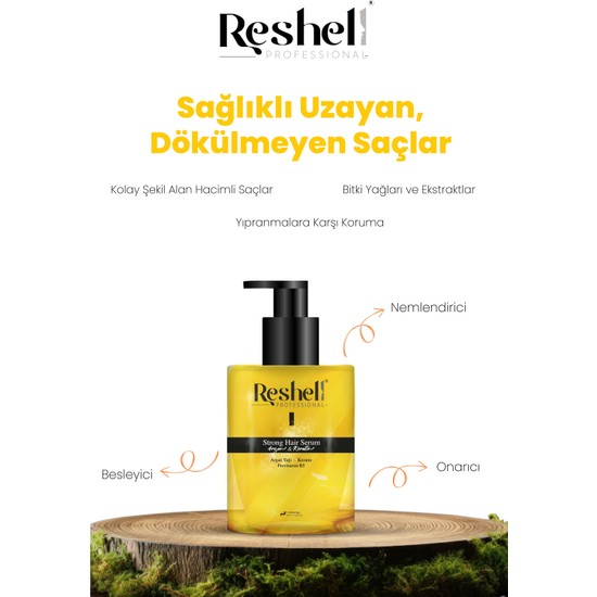 Reshell Argan ve Keratin Bakım Yağı 100ML Fiyatı