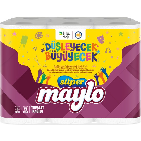 Maylo 3 Katlı 12'li Tuvalet Kağıdı Fiyatı - Taksit Seçenekleri