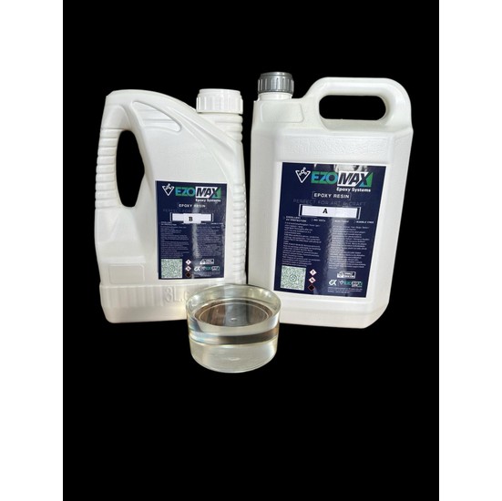 Ezomax Ultra Şeffaf Tek Döküm Epoksi Reçine 7,5kg Set Döküm Fiyatı
