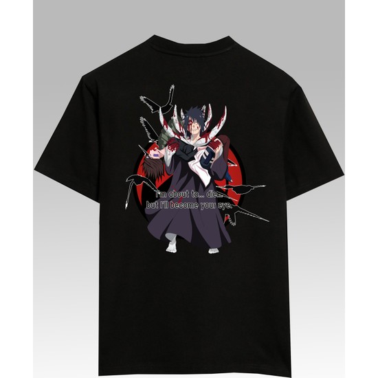 All Wear Style Obita Uchiha Baskılı Oversize Kesim Unisex Fiyatı