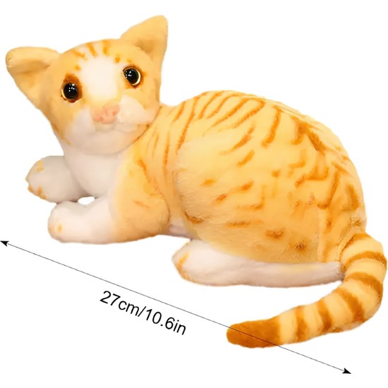 Yumuşak ve Gerçekçi Sevimli Sesli Peluş Kedi - 27 cm - Fiyatı Yumuşak ve Gerçekçi Sevimli Sesli Peluş Kedi - 27 cm - Fiyatı