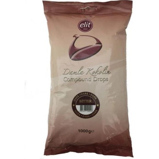 Elit Damla Drop Kokolin Bitter (1kg.) Fiyatı - Taksit Seçenekleri