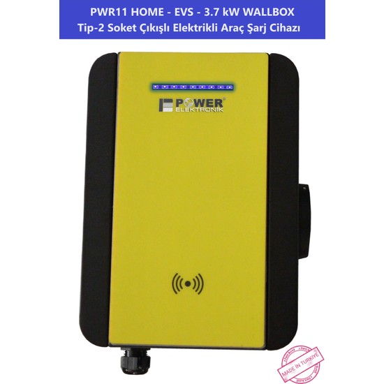 POWER ELEKTRONİK SHOP | PWR11 HOME-EVS-3,7 kW WALLBOX - TİP2 Fiyatı