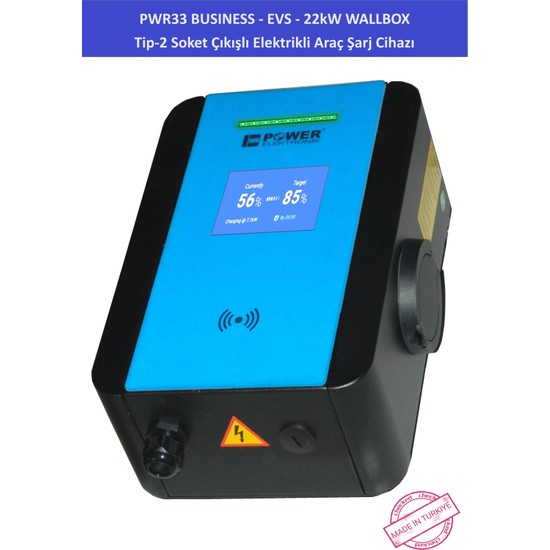 POWER ELEKTRONİK SHOP | PWR33 BUSINESS -EVS-22 kW WALLBOX - Fiyatı