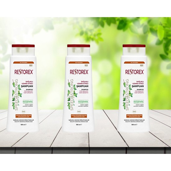 Restorex Kuru ve Yıpranmış Saçlar Için Şampuan 500 ml * 3 Fiyatı