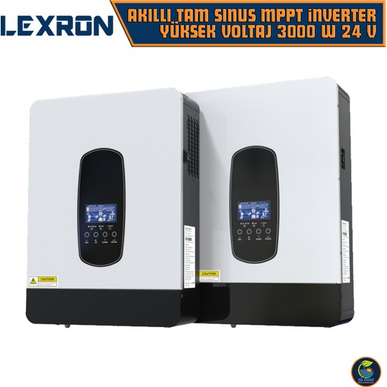 Lexron Akıllı Tam Sınus Mppt Yüksek Voltaj 3000 Watt 24 Volt Fiyatı Lexron Akıllı Tam Sınus Mppt Yüksek Voltaj 3000 Watt 24 Volt Fiyatı