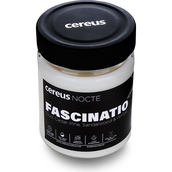 Cereus Nocte Fascinatio Ud Ağacı Kokulu Soya Mum (210 Gr) Fiyatı