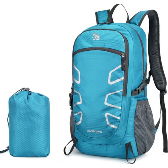 Raike 40L Katlanabilir Su Geçirmez Yürüyüş Sırt Çantası Mavi Fiyatı