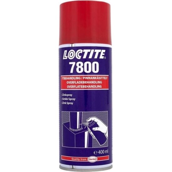 Loctite Sf 7800 Çinko Alüminyum Karışımlı Sprey - 400 Ml.(3 Fiyatı