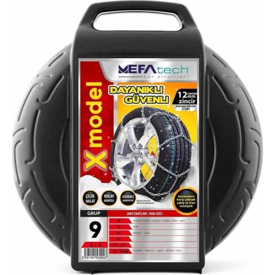 Mefa Tech 220/55X365 Ebatlarına Uyumlu Takmatik x Tipi Kar Fiyatı