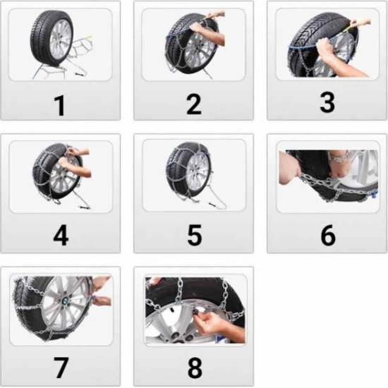 Mefa Tech 215X16 Kar Patinaj Zinciri 4x4 Jeep ve Minibüslere Fiyatı