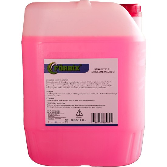Förbix Forbix Endüstriyel El Temizleme Maddesi 20 kg Fiyatı