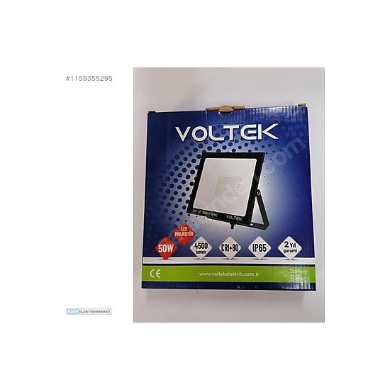 Voltek Voltek 50 Watt LED Projektör 3000K Gün Işığı Fiyatı