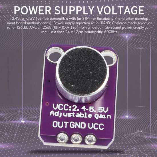 Xin Yue Zhang Xin Yue Zhang 5 Adet -MAX4466 Elektret Fiyatı