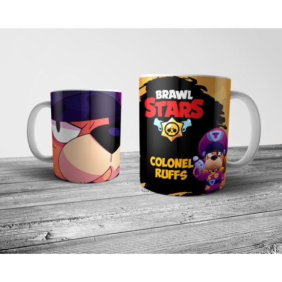 Pixxa Brawl Stars Colonel Ruffs Kupa Bardak Model 3 Fiyatı