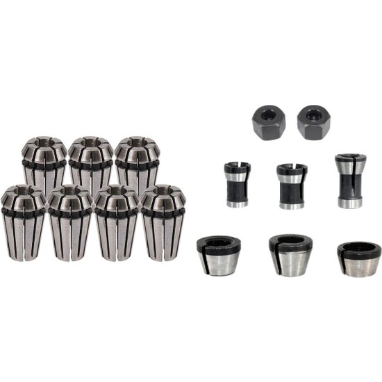 Liscop Adet 1-7mm ER11 Collet Chuck Alet Uçları Tutucu Yaylı Fiyatı