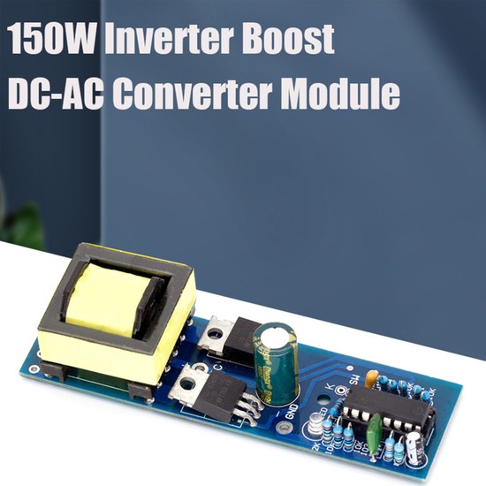 Talent 150W Inverter Boost Dc-Ac Dönüştürücü Modülü Dc Dc 12V Ila 220V ... Talent 150W Inverter Boost Dc-Ac Dönüştürücü Modülü Dc Dc 12V Ila 220V ...