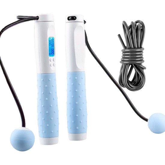 Raike Fitness Bluetooth Atlama Ipi-Beyaz Mavi (Yurt Fiyatı