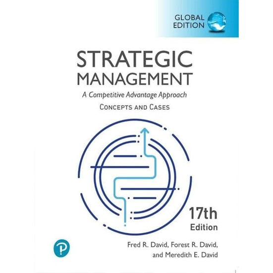Strategic Management: Fred David, Forest David, 17. Edition Kitabı