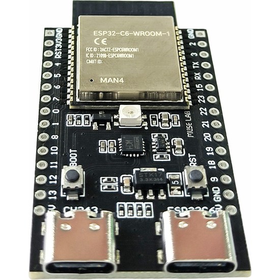 Internet ESP32-C6-DEVKITC-1-N4 ESP32-C6 Geliştirme Kartı Fiyatı