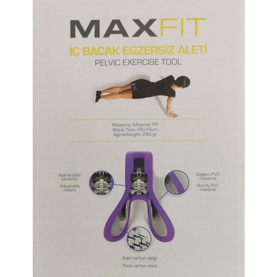 Max Fit Max&Fit Ayarlanabilir Pelvik Iç Bacak Egzersiz Aleti Fiyatı