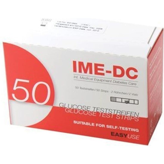 Mediterian Ime Dc Şeker Ölcum Strip 50 Lik Fiyatı