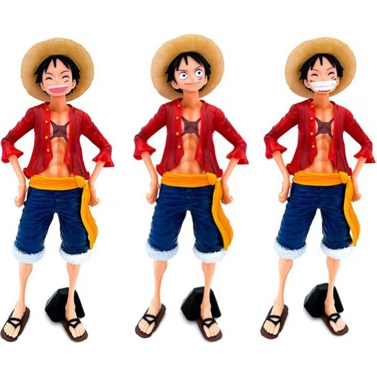FBHTX Hot 28CM One Piece Anime Figure Confident Smiley Luffy Fiyatı
