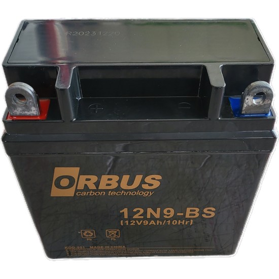 Orbus Akü 12V 9AH Amper Yb9-Bs Motorsiklet Aküsü Fiyatı