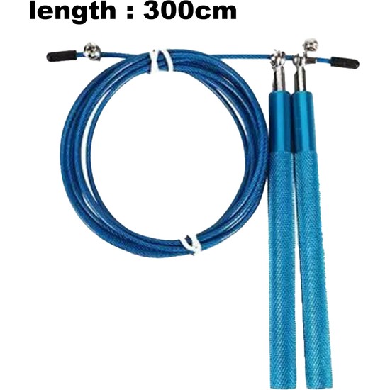 Raike Alüminyum Saplı Hızlı Atlama Ipi - Mavi (Yurt Fiyatı