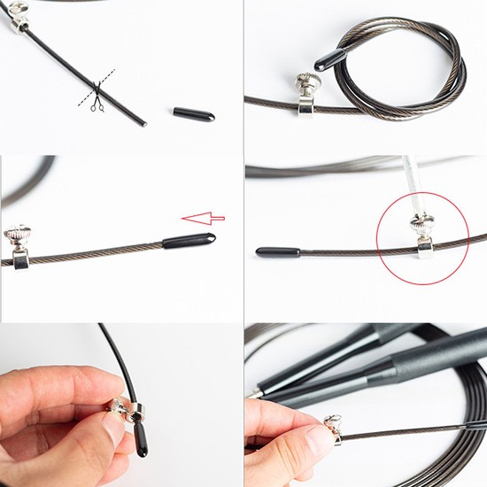 Raike Alüminyum Alaşımlı Çelik Tel Atlama Ipi-Mavi (Yurt Fiyatı