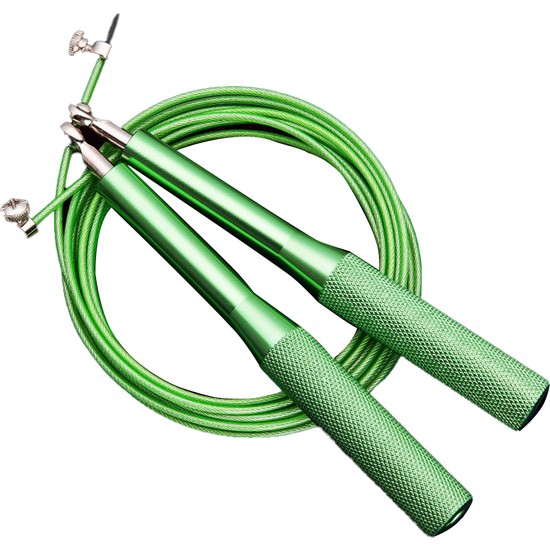 Raike Alüminyum Alaşımlı Çelik Tel Atlama Ipi-Yeşil (Yurt Fiyatı