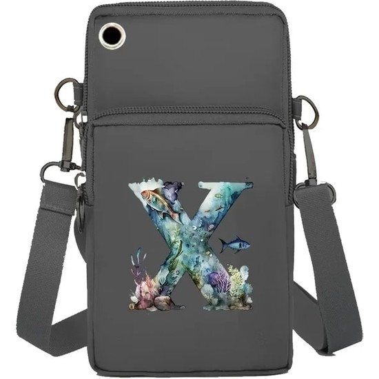 Songli 7fish Mektup x Küçük Crossbody Çanta Taşınabilir Cep Fiyatı