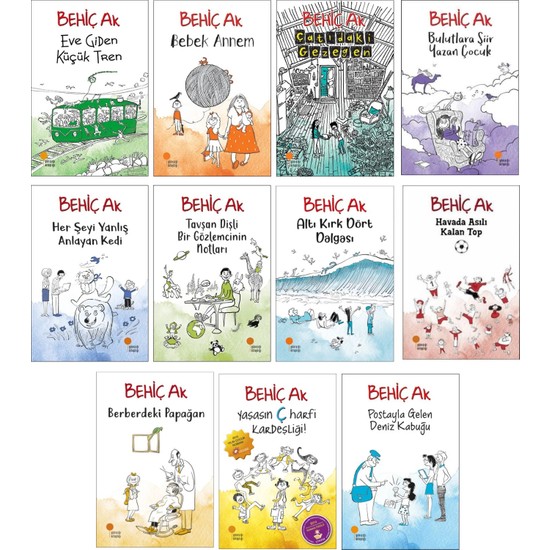 Behiç Ak Kitap Seti - 11 Kitap Kitabı ve Fiyatı - Hepsiburada