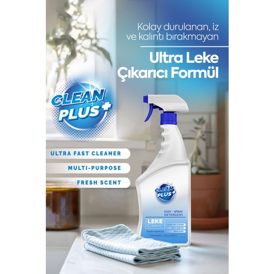 Cleanplus Özden Özdoğan Clean Plus+ Çok Amaçlı Ultra Güçlü Fiyatı