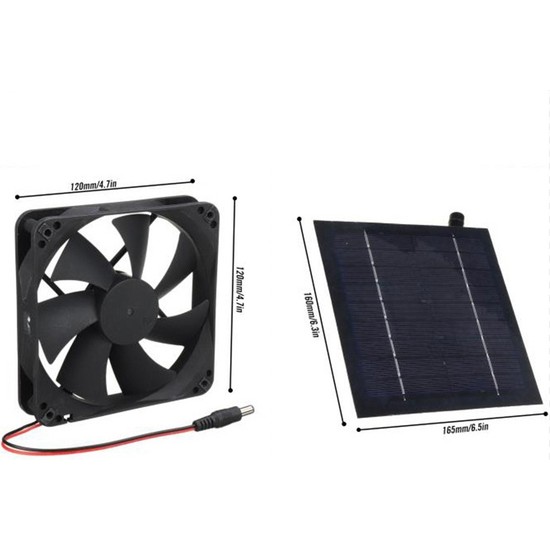 Chihiro586 - 9278 20W 12V Güneş Panelı Egzoz Fanı Hava Fiyatı Chihiro586 - 9278 20W 12V Güneş Panelı Egzoz Fanı Hava Fiyatı