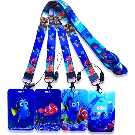 Songli Kart Sahibinin Kordonu Disney Dory Marlin Nemo Kart Fiyatı